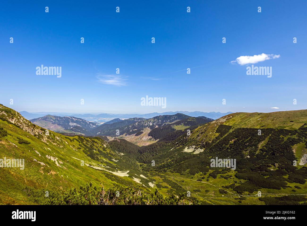 Beautiful path around Chopok and Dumbier mountain with Stefanika ...