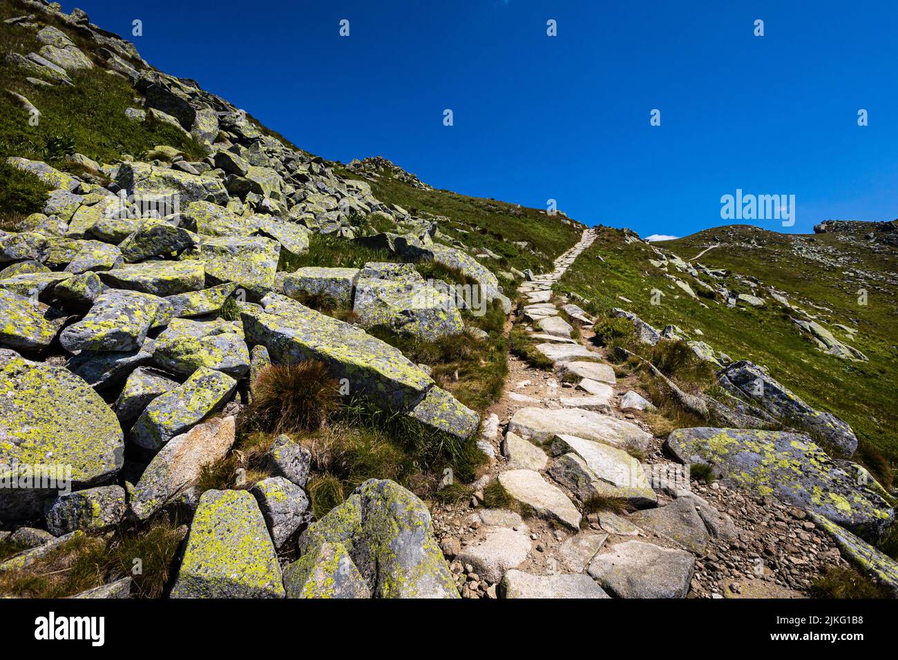 Beautiful path around Chopok and Dumbier mountain with Stefanika ...