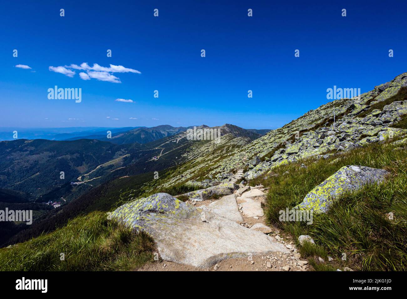 Beautiful path around Chopok and Dumbier mountain with Stefanika ...