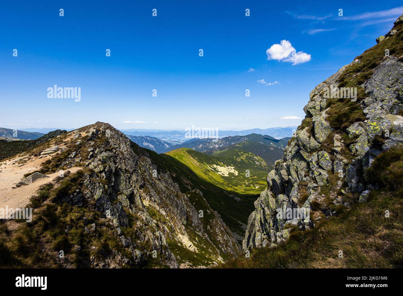 Beautiful path around Chopok and Dumbier mountain with Stefanika ...
