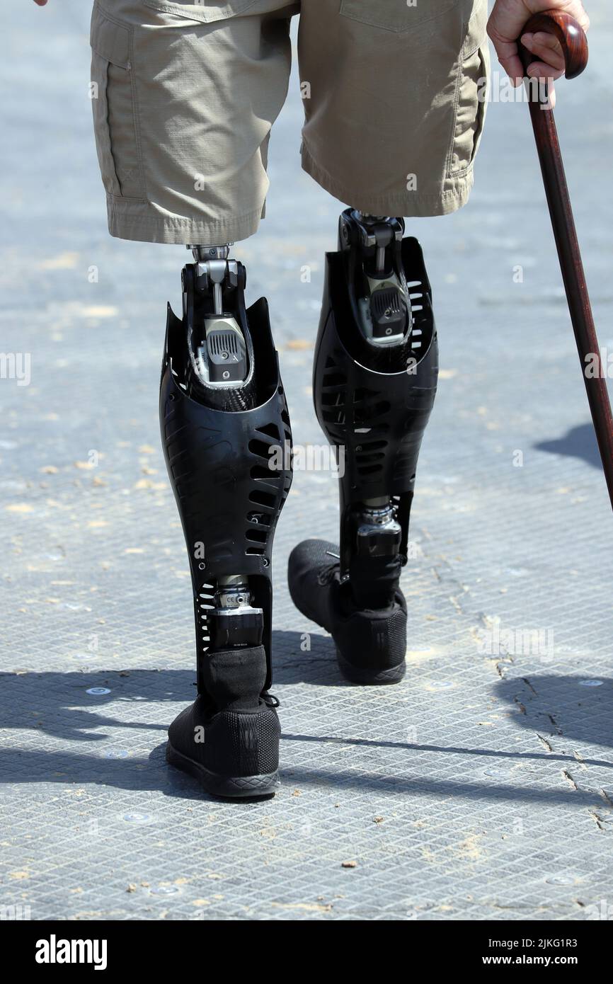 Prosthetic limbs hi-res stock photography and images - Alamy