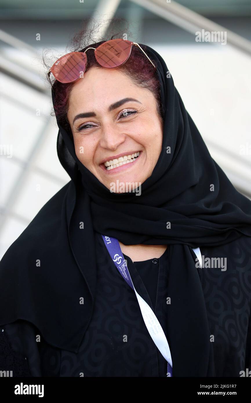 26.02.2022, Qatar, , Doha - Dressage rider Wejdan al Malki in portrait ...