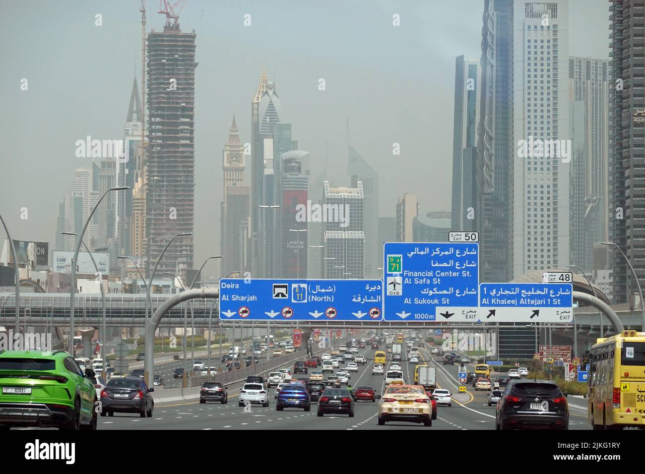 Sheikh zayed expressway hi-res stock photography and images - Alamy