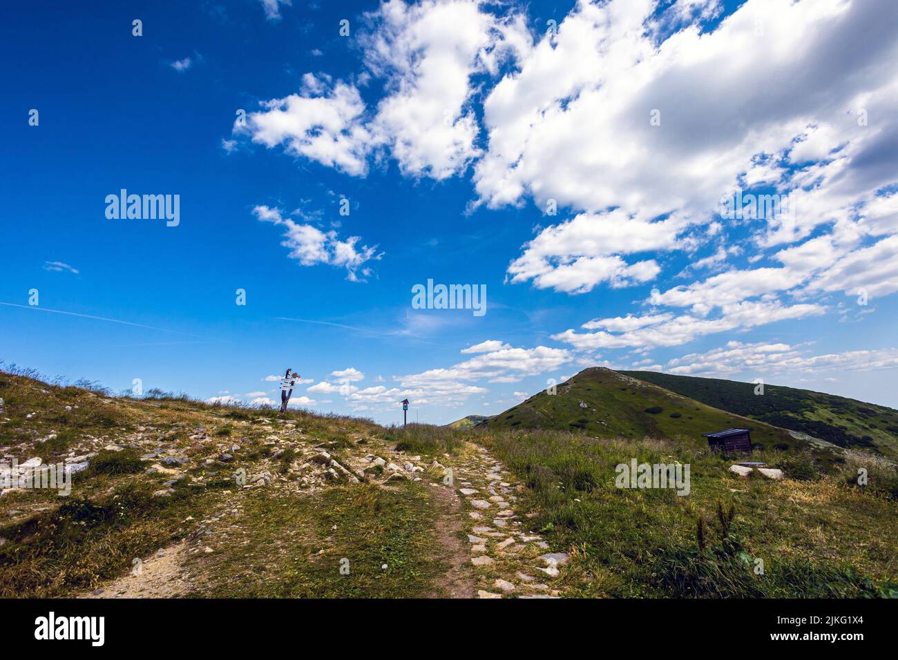 Beautiful path around Chopok and Dumbier mountain with Stefanika ...