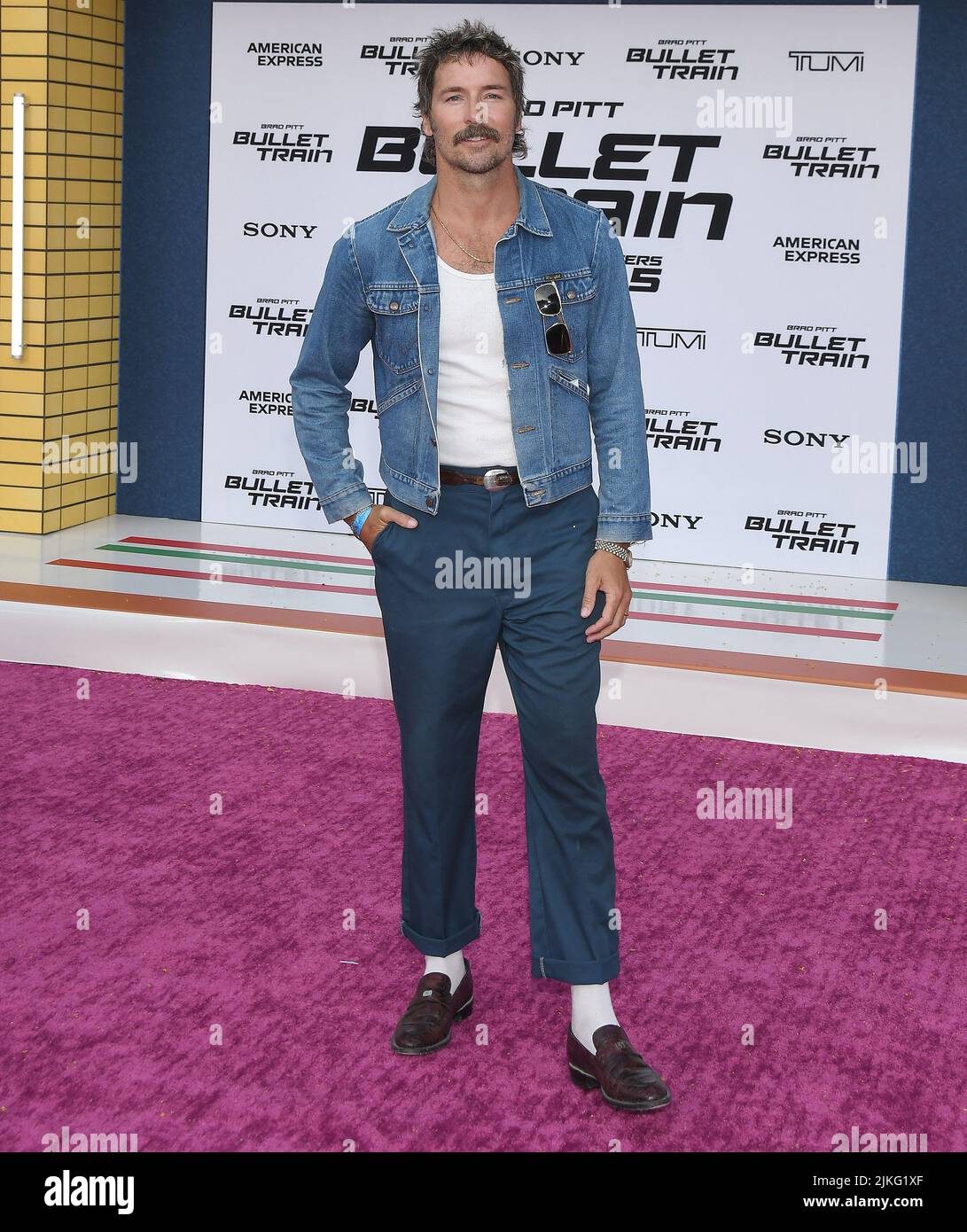 Los Angeles, USA. 01st Aug, 2022. Mark Wystrach arrives at the BULLET ...