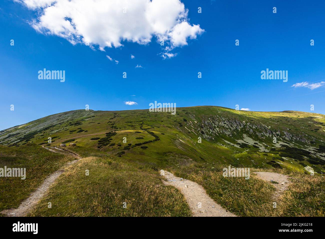Beautiful path around Chopok and Dumbier mountain with Stefanika ...