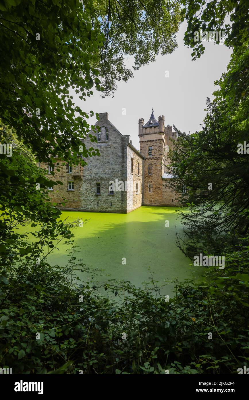 29.05.2022, Germany, North Rhine-Westphalia, Hagen - Werdringen moated ...