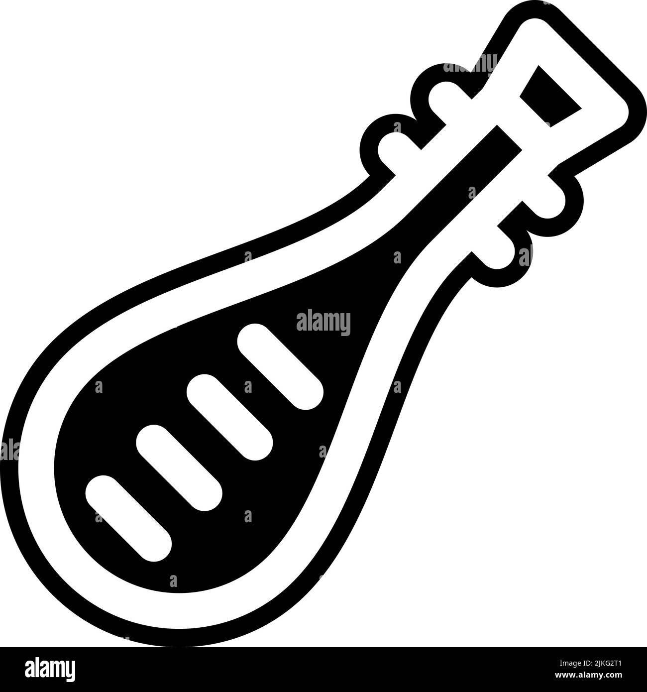 pipa icon black vector illustration Stock Vector Image & Art - Alamy