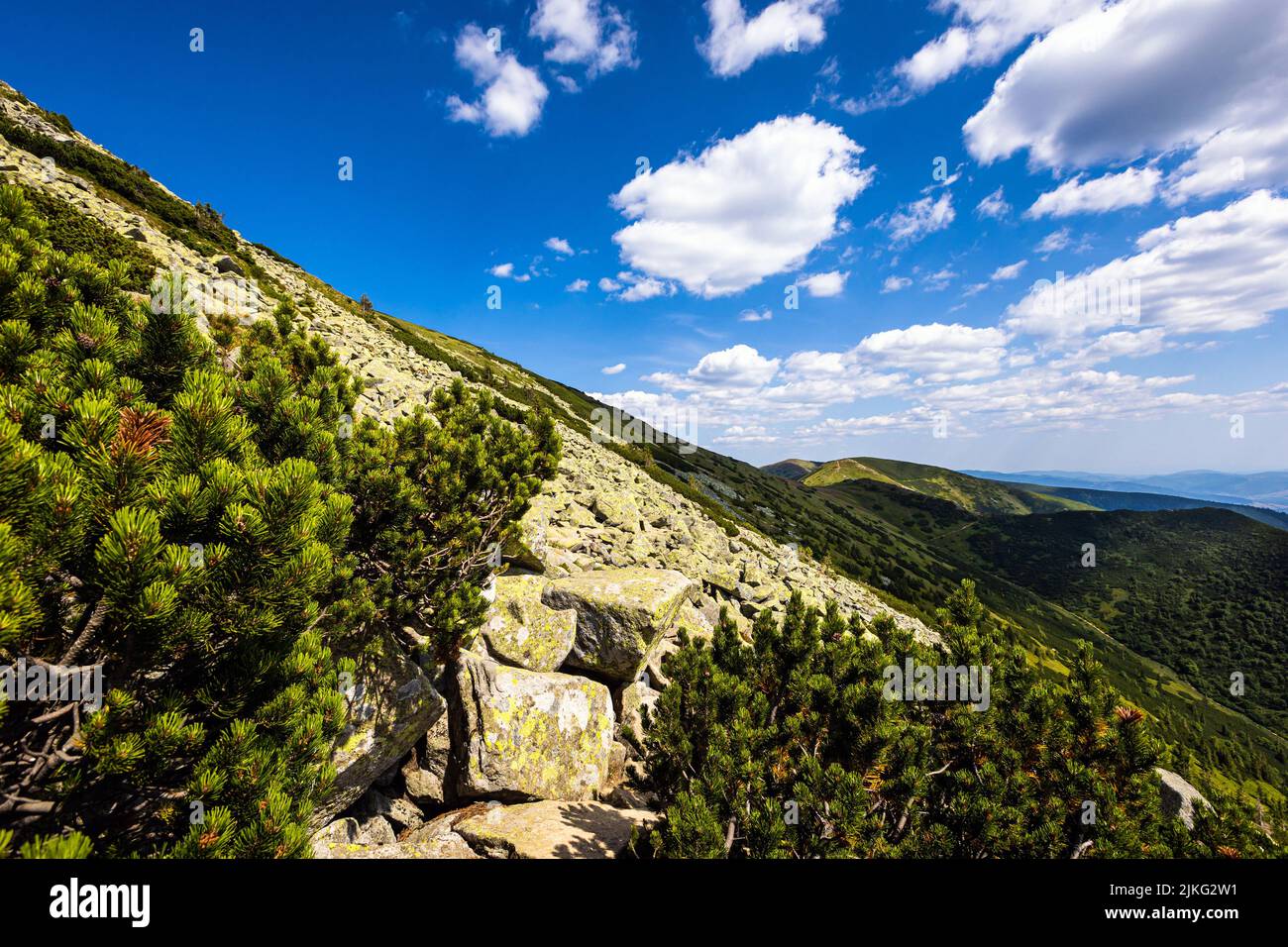 Beautiful path around Chopok and Dumbier mountain with Stefanika ...