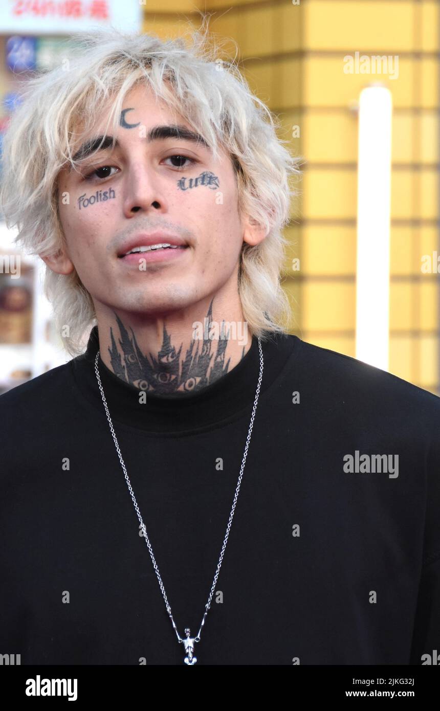 Los Angeles, California, USA. 1st Aug, 2022. Musician Diablo, aka ...