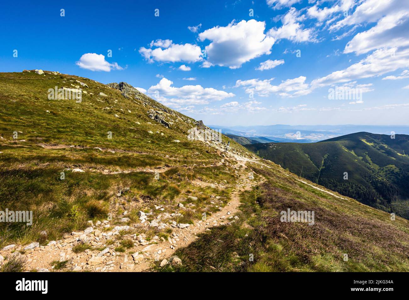 Beautiful path around Chopok and Dumbier mountain with Stefanika ...