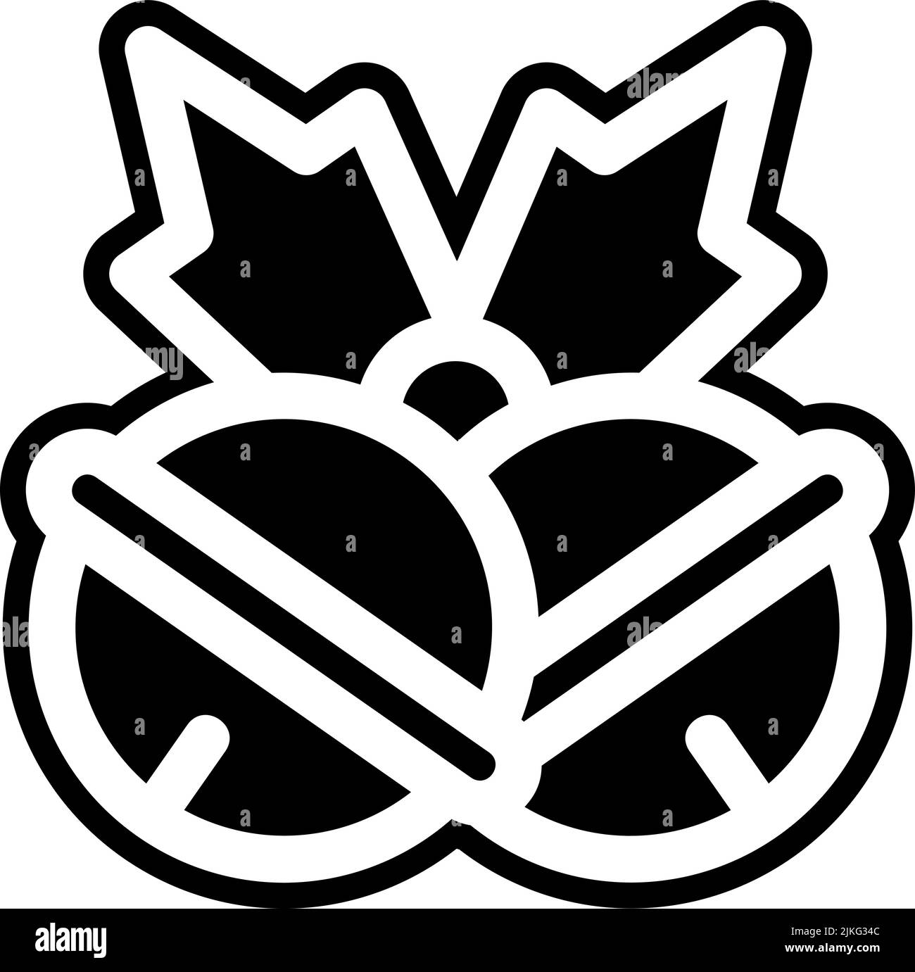 jingles icon black vector illustration Stock Vector Image & Art - Alamy