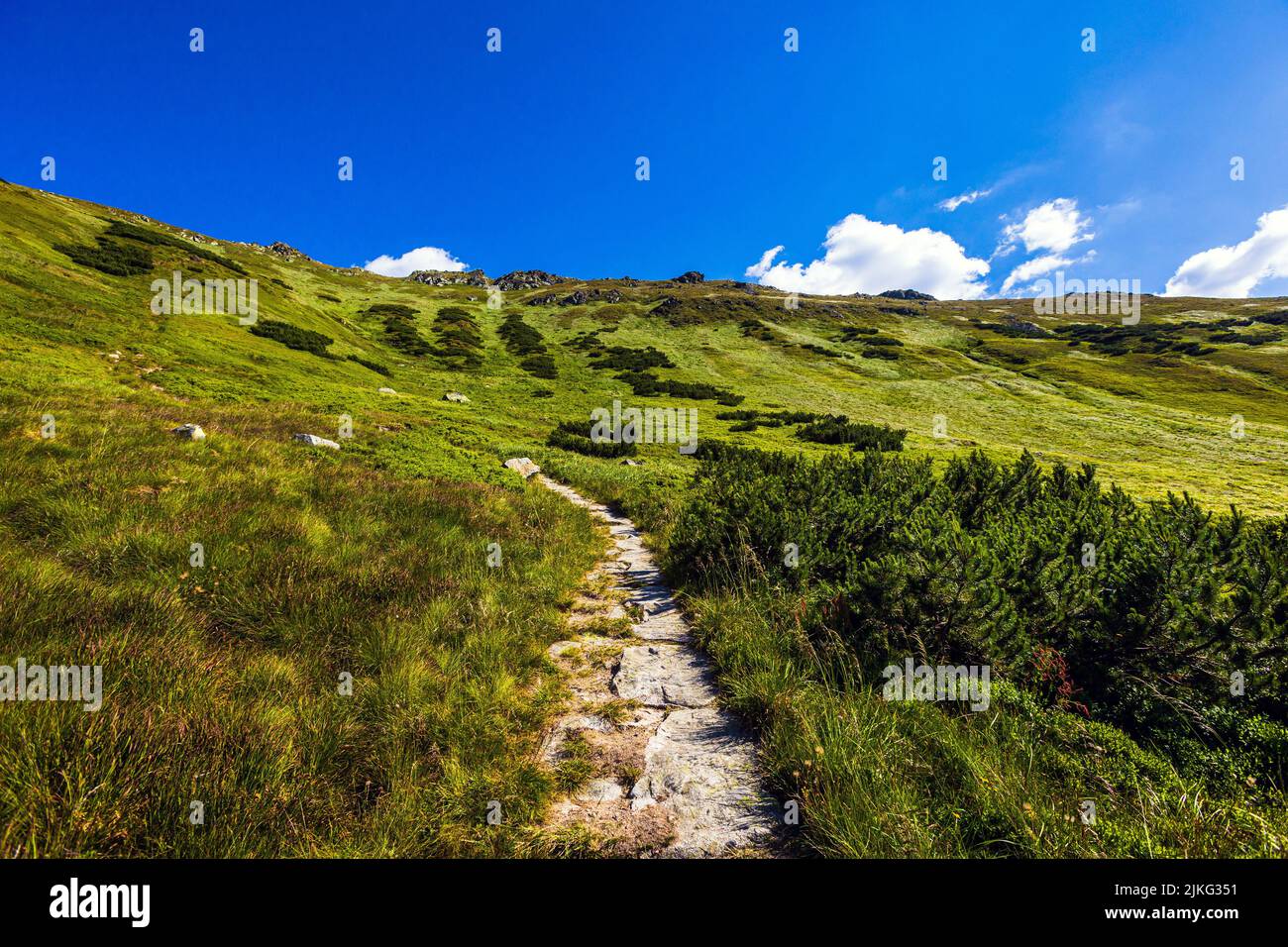 Beautiful path around Chopok and Dumbier mountain with Stefanika ...