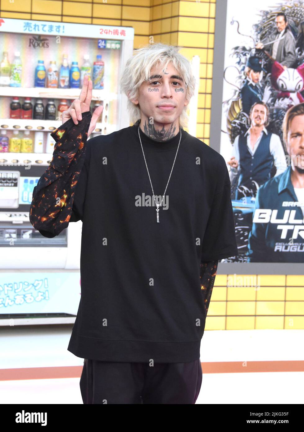 Los Angeles, California, USA. 1st Aug, 2022. Musician Diablo, aka ...