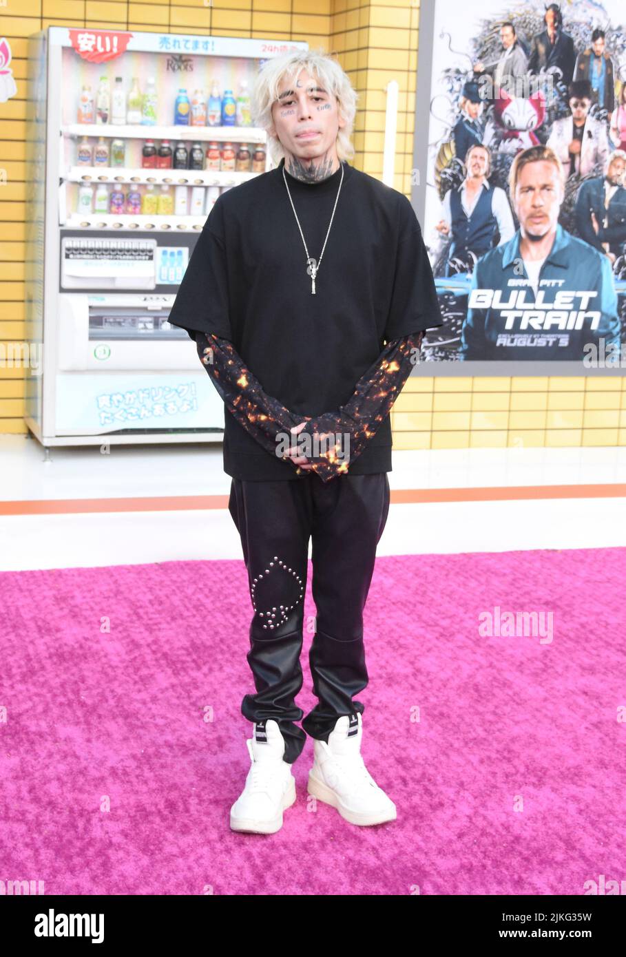 Los Angeles, California, USA. 1st Aug, 2022. Musician Diablo, aka ...