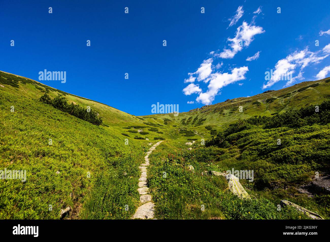 Beautiful path around Chopok and Dumbier mountain with Stefanika ...