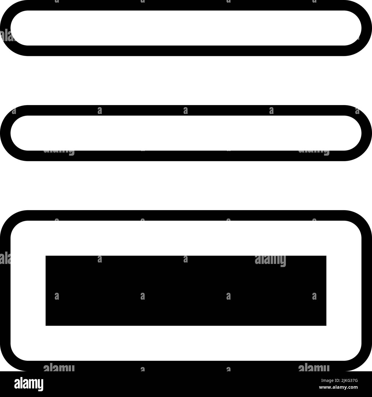 spacing icon black vector illustration Stock Vector Image & Art - Alamy