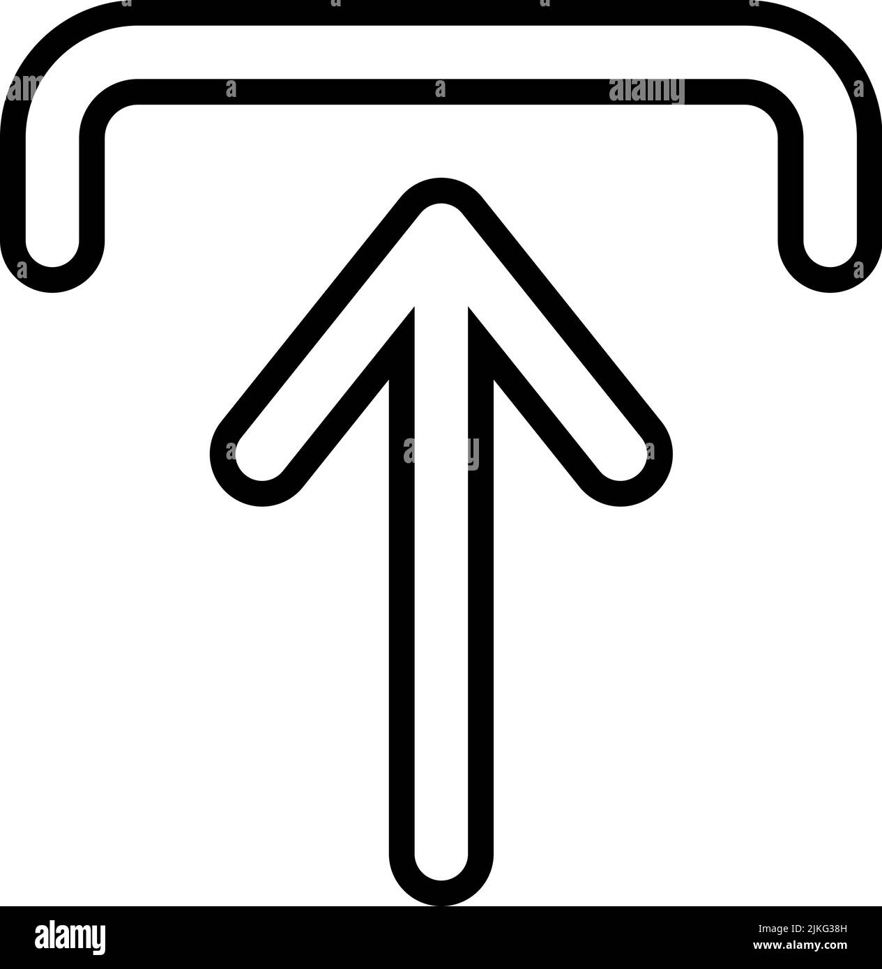 upload icon black vector illustration Stock Vector Image & Art - Alamy