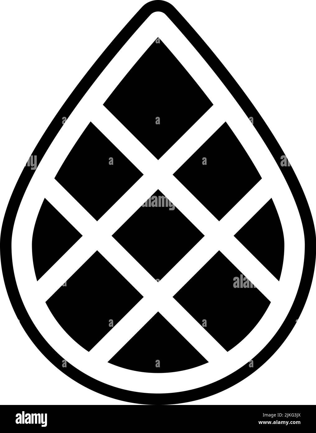 pine icon black vector illustration Stock Vector Image & Art - Alamy