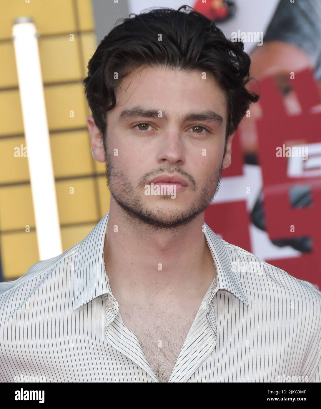 Los Angeles, USA. 01st Aug, 2022. Felix Mallard arrives at the BULLET ...