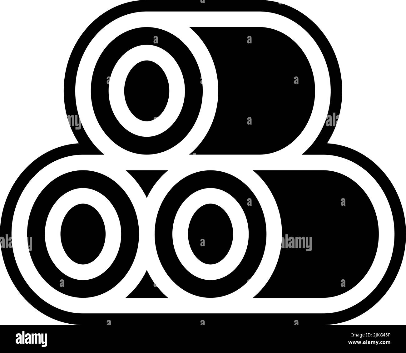 hay icon black vector illustration Stock Vector Image & Art - Alamy