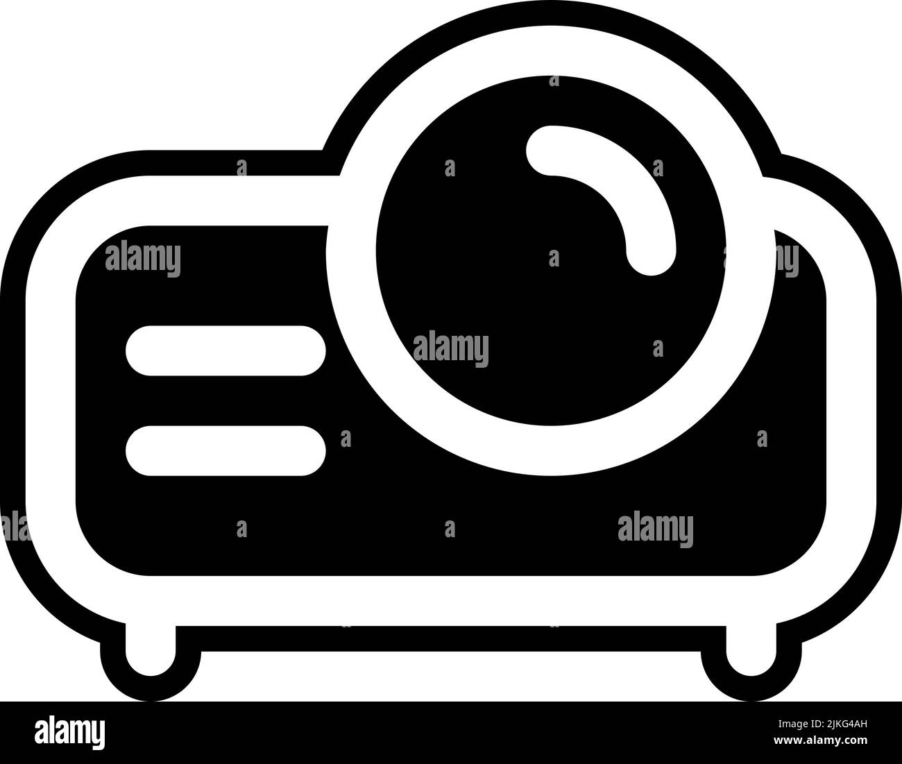 projector device icon black vector illustration Stock Vector Image ... projector device icon black vector illustration Stock Vector Image ...