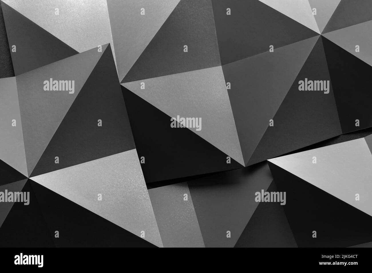 Geometric shapes made paper, abstract background Stock Photo - Alamy