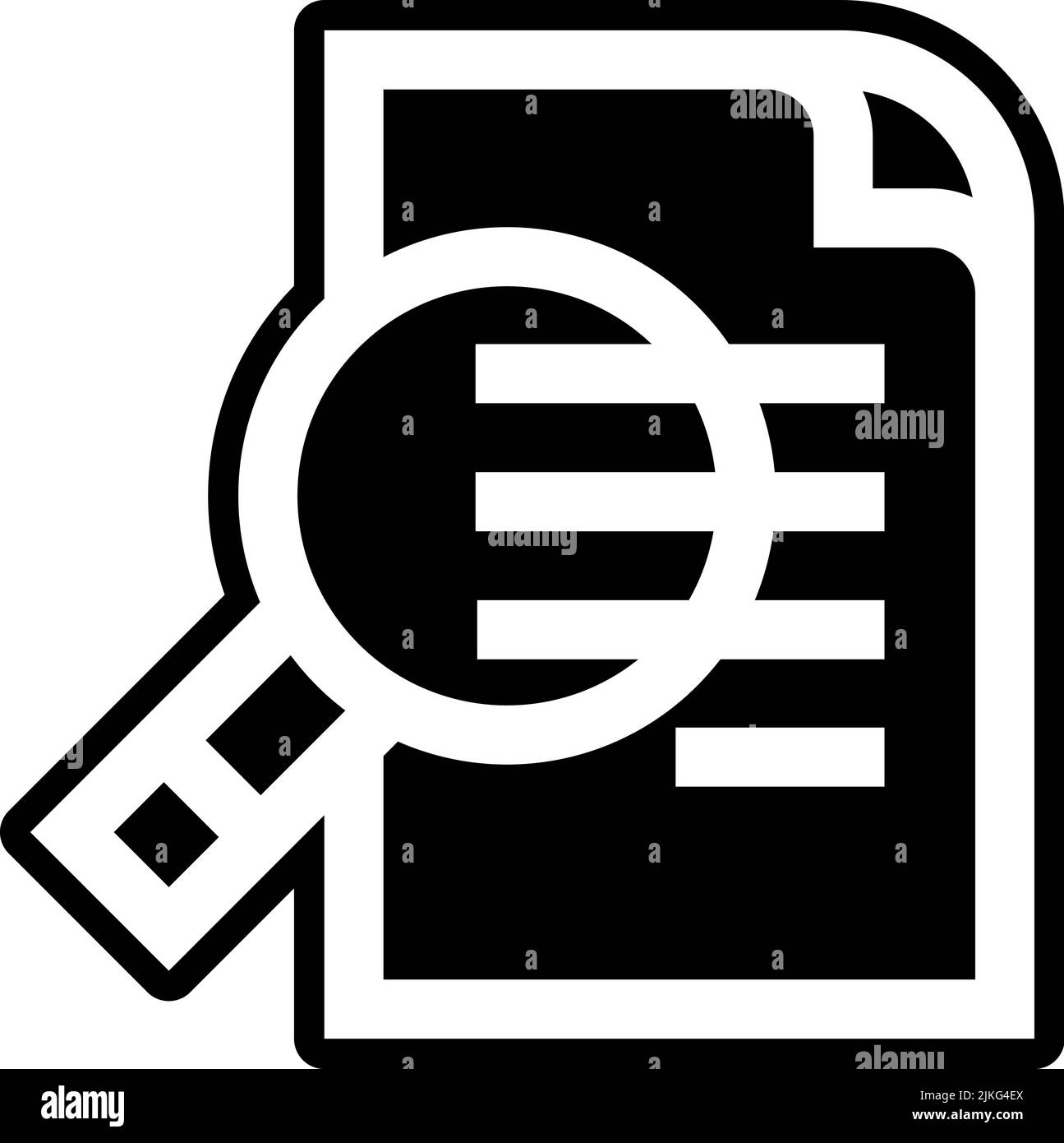 file icon black vector illustration Stock Vector Image & Art - Alamy