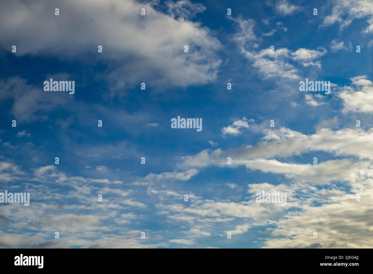 Beautiful nature background. Blue sky with white clouds. Sunny day ...