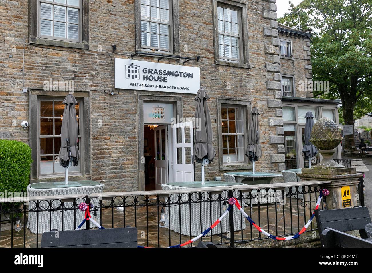 Grassington House in the village of Grassington, Yorkshire Dales ...