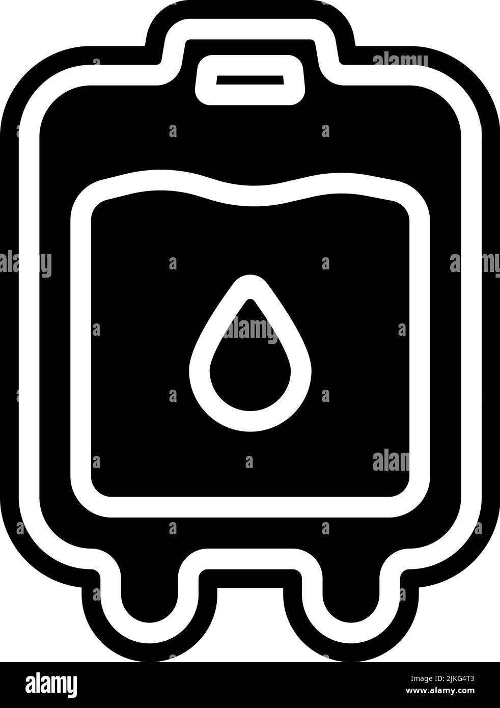 Blood glucose icon black Black and White Stock Photos & Images - Alamy