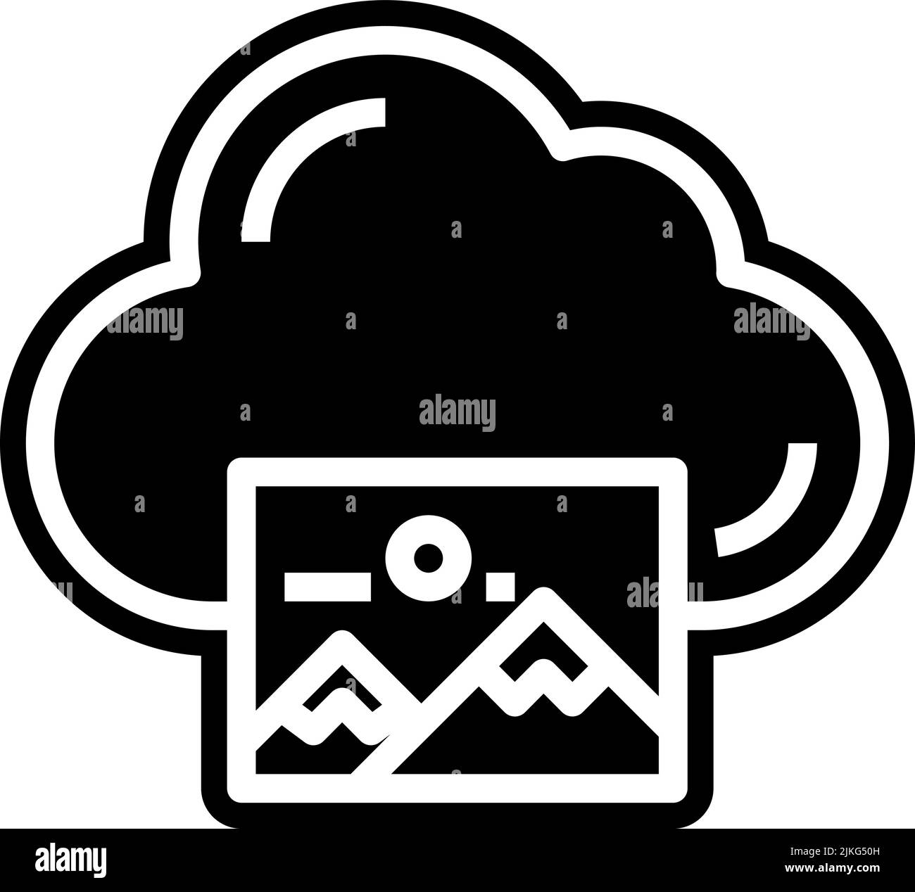 image icon black vector illustration Stock Vector Image & Art - Alamy