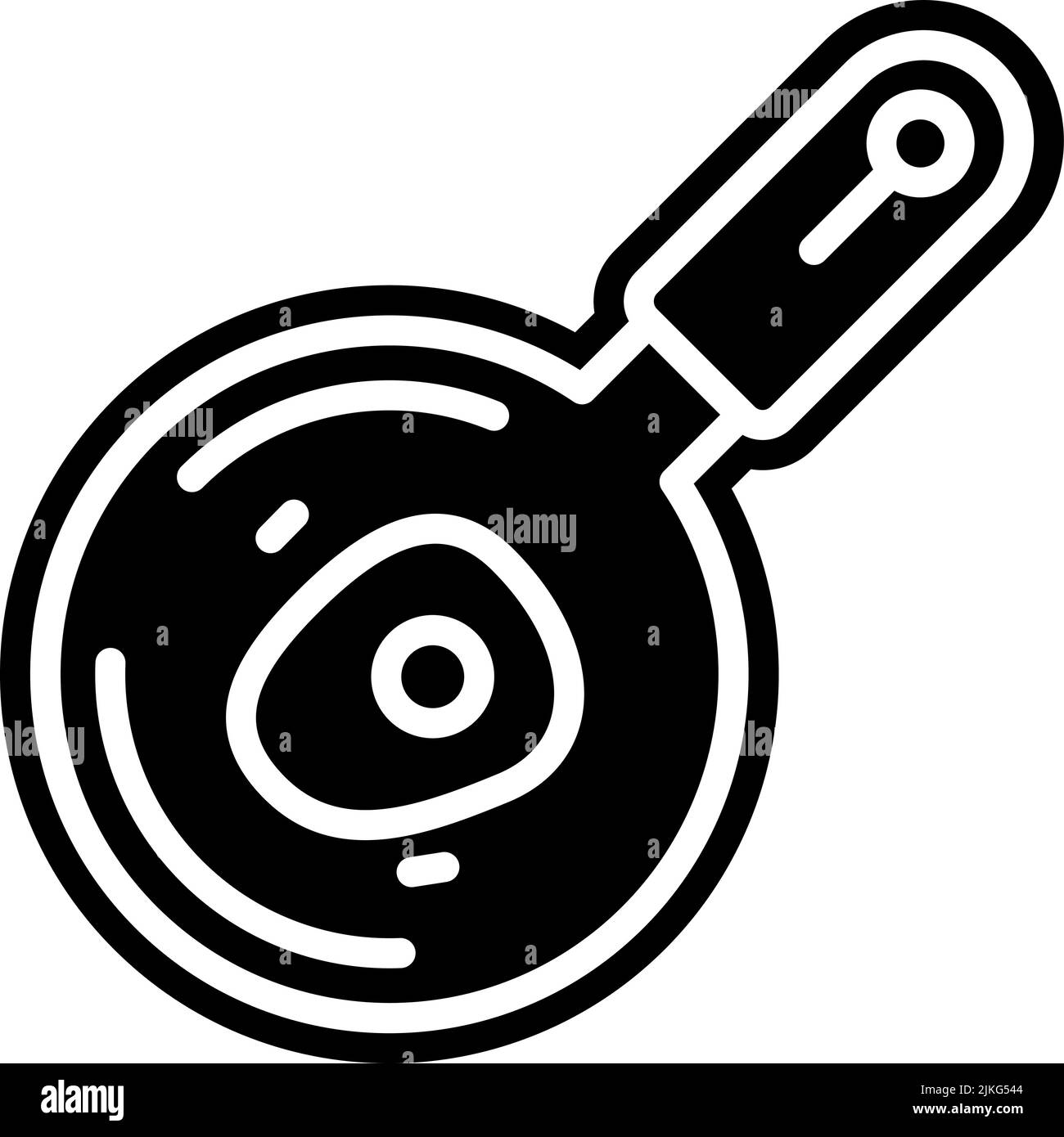 Knife egg Black and White Stock Photos & Images - Alamy