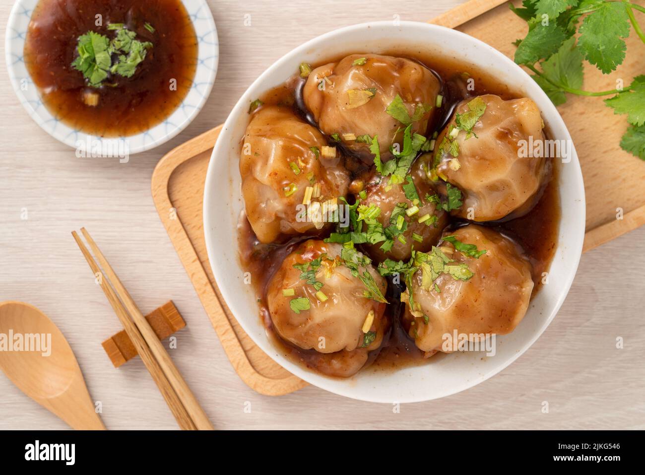 Bawan (Ba wan), Taiwanese meatball delicacy, delicious street food ...