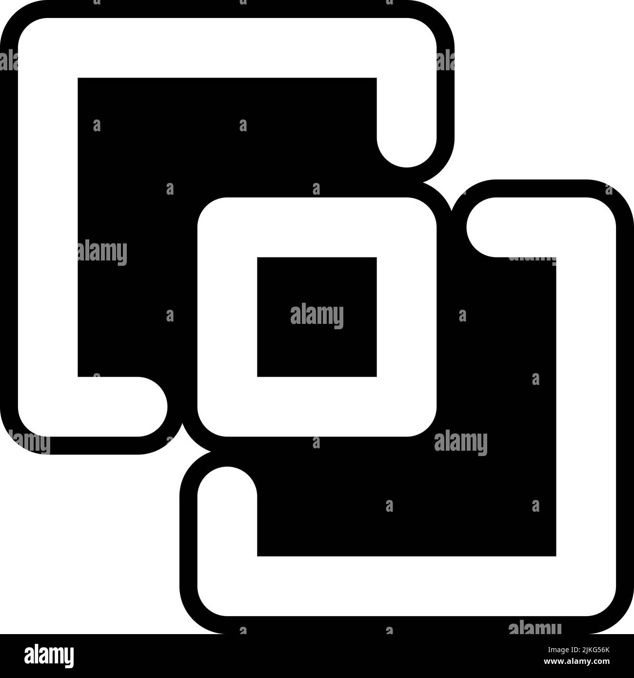 divide icon black vector illustration Stock Vector Image & Art - Alamy