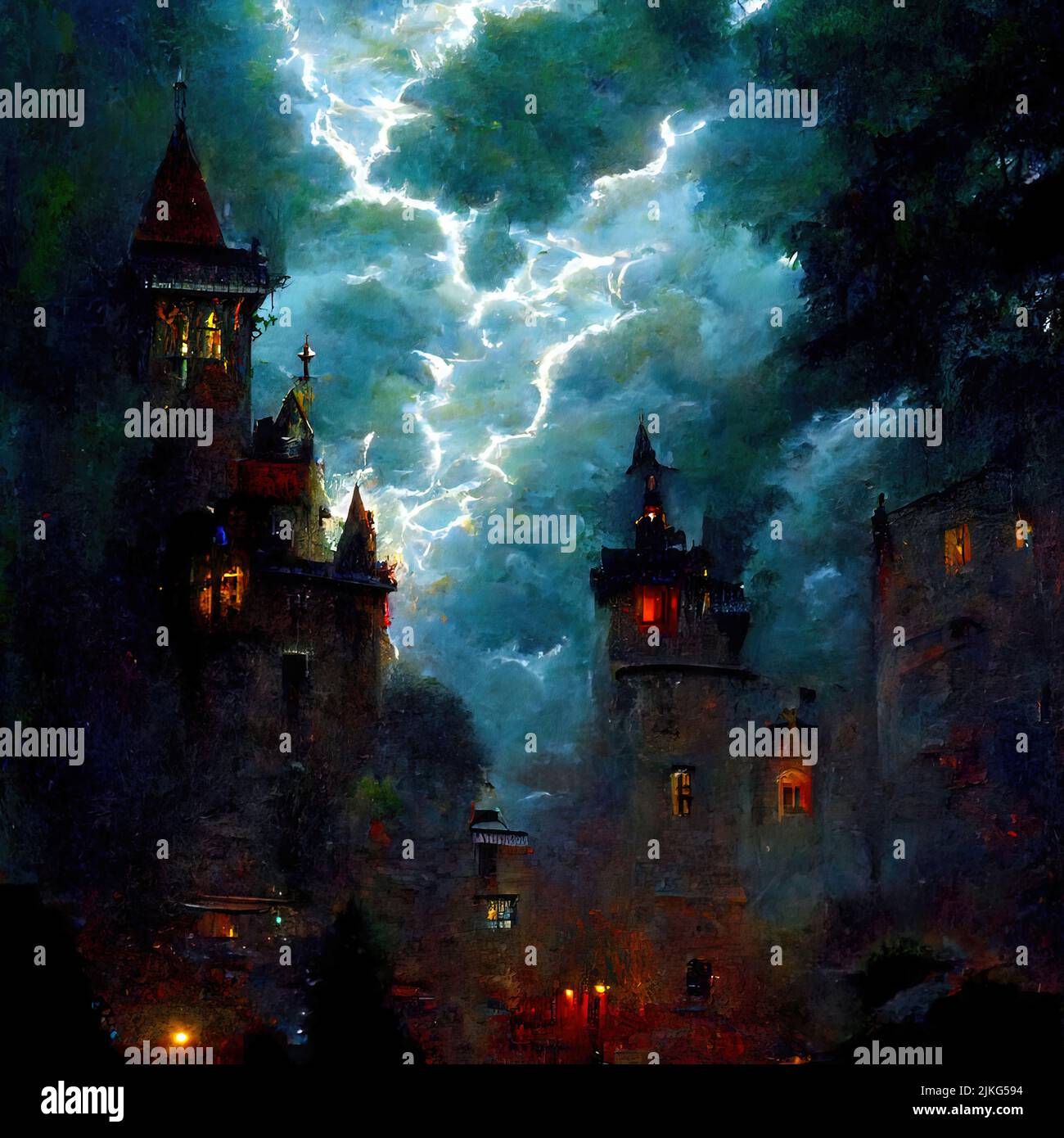 Gothic architecture dracula hi-res stock photography and images - Alamy