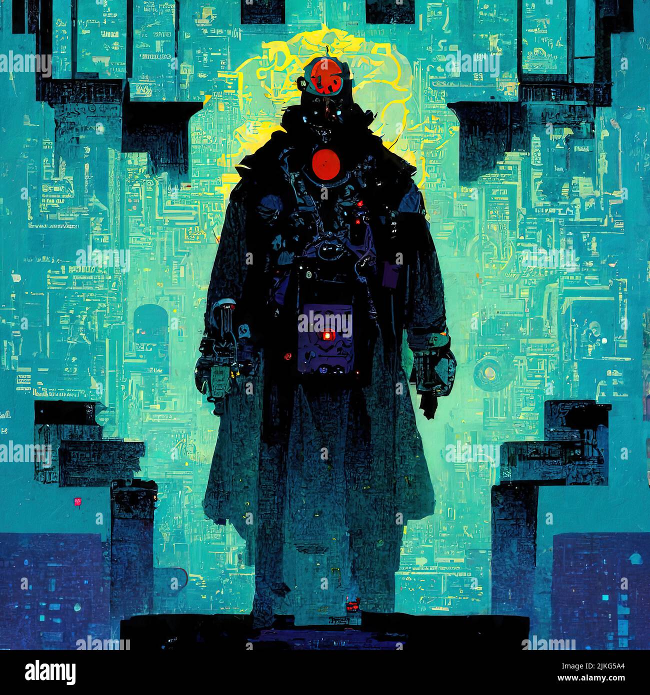 Cyberpunk character hi-res stock photography and images - Alamy