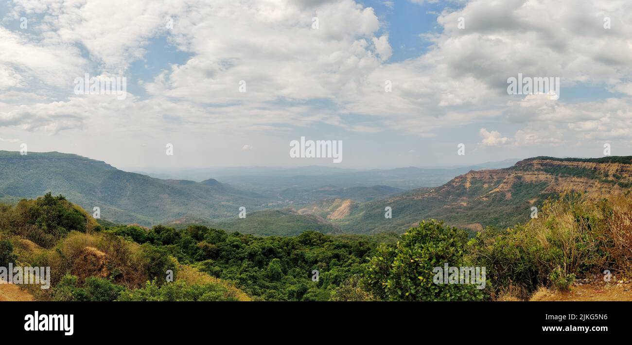 Amboli Ghat view point showing Sahyadri mountain range Amboli ...
