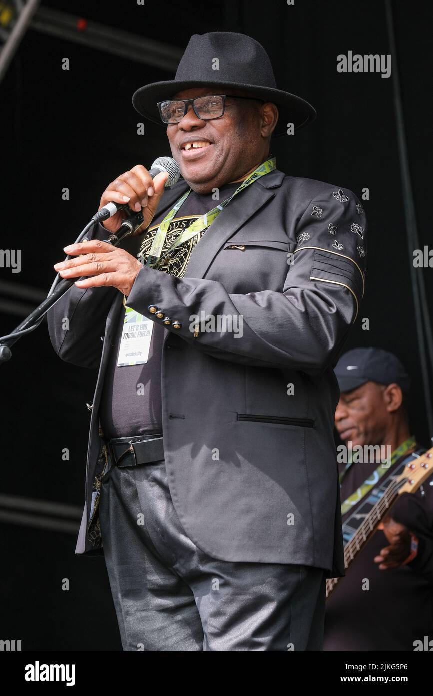 Kanda Bongo Man performs on stage during the 40th Anniversary of the ...