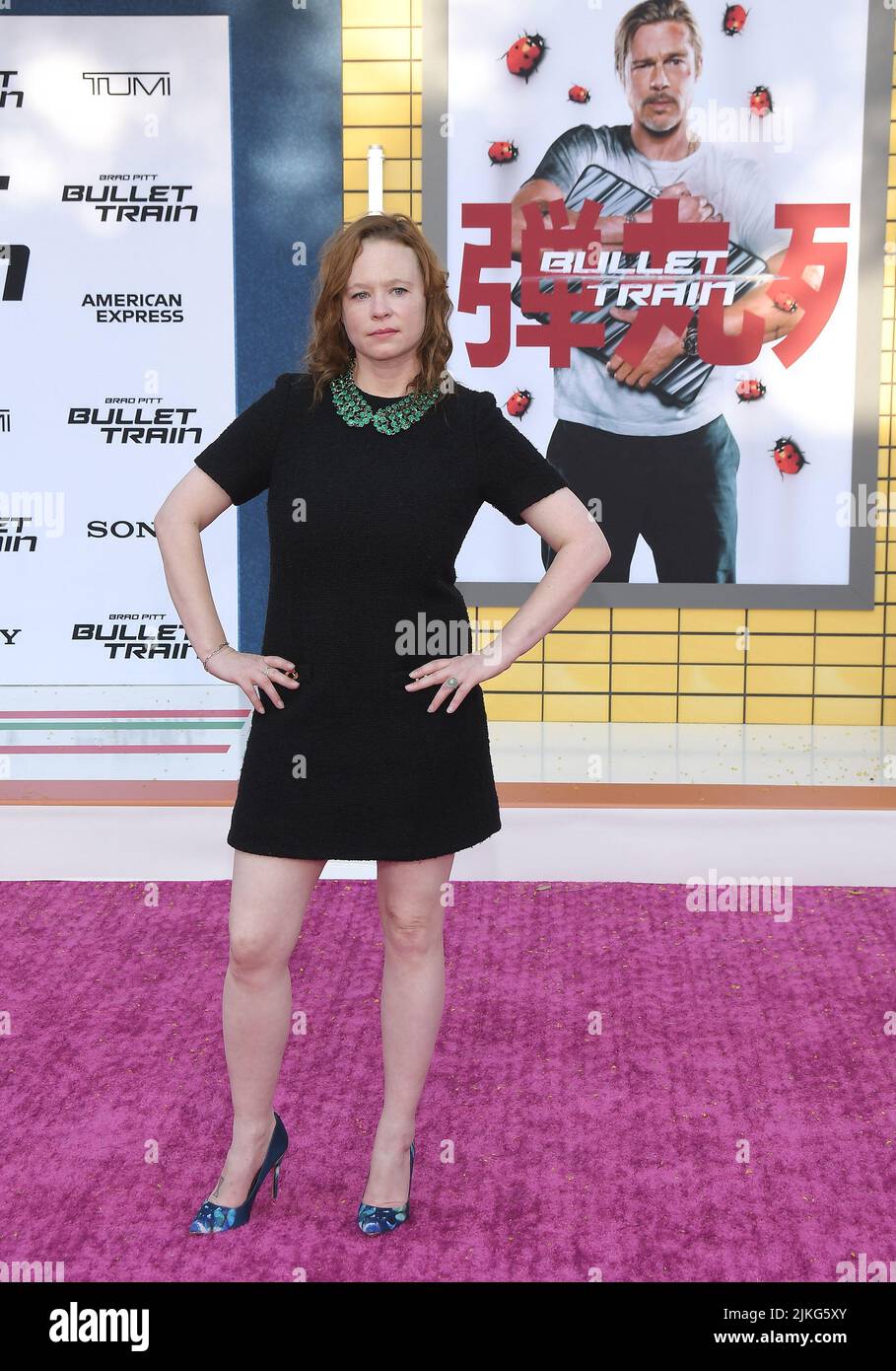 Los Angeles, USA. 01st Aug, 2022. Thora Birch arrives at the BULLET ...