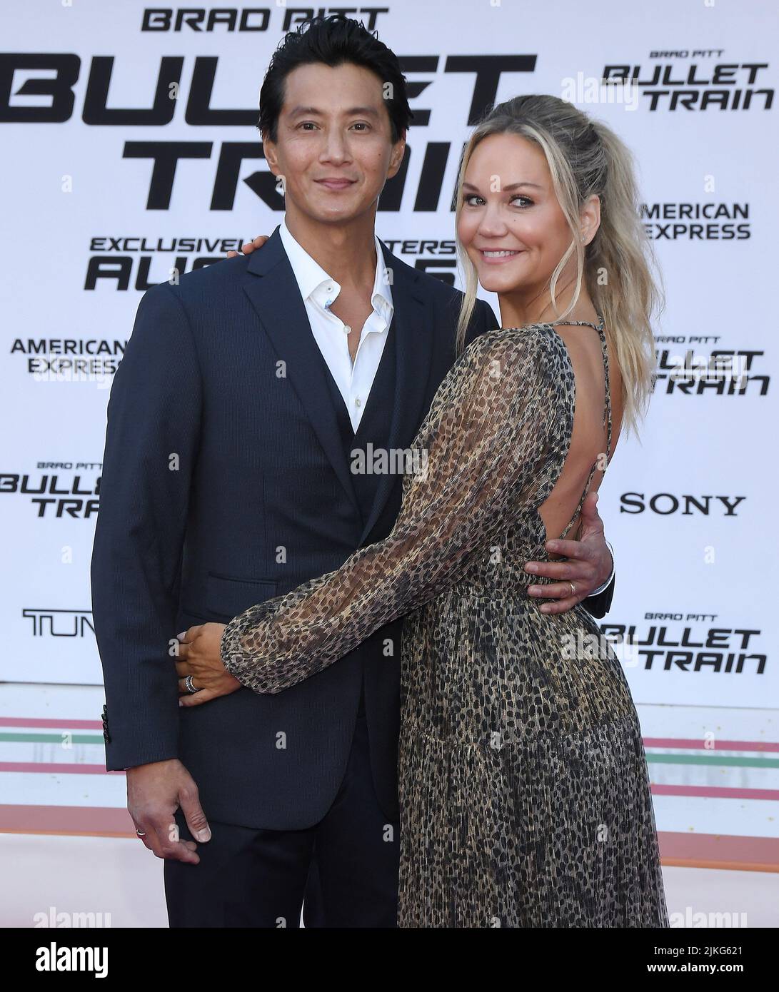 Los Angeles, USA. 01st Aug, 2022. (L-R) Will Yun Lee and Jennifer ...