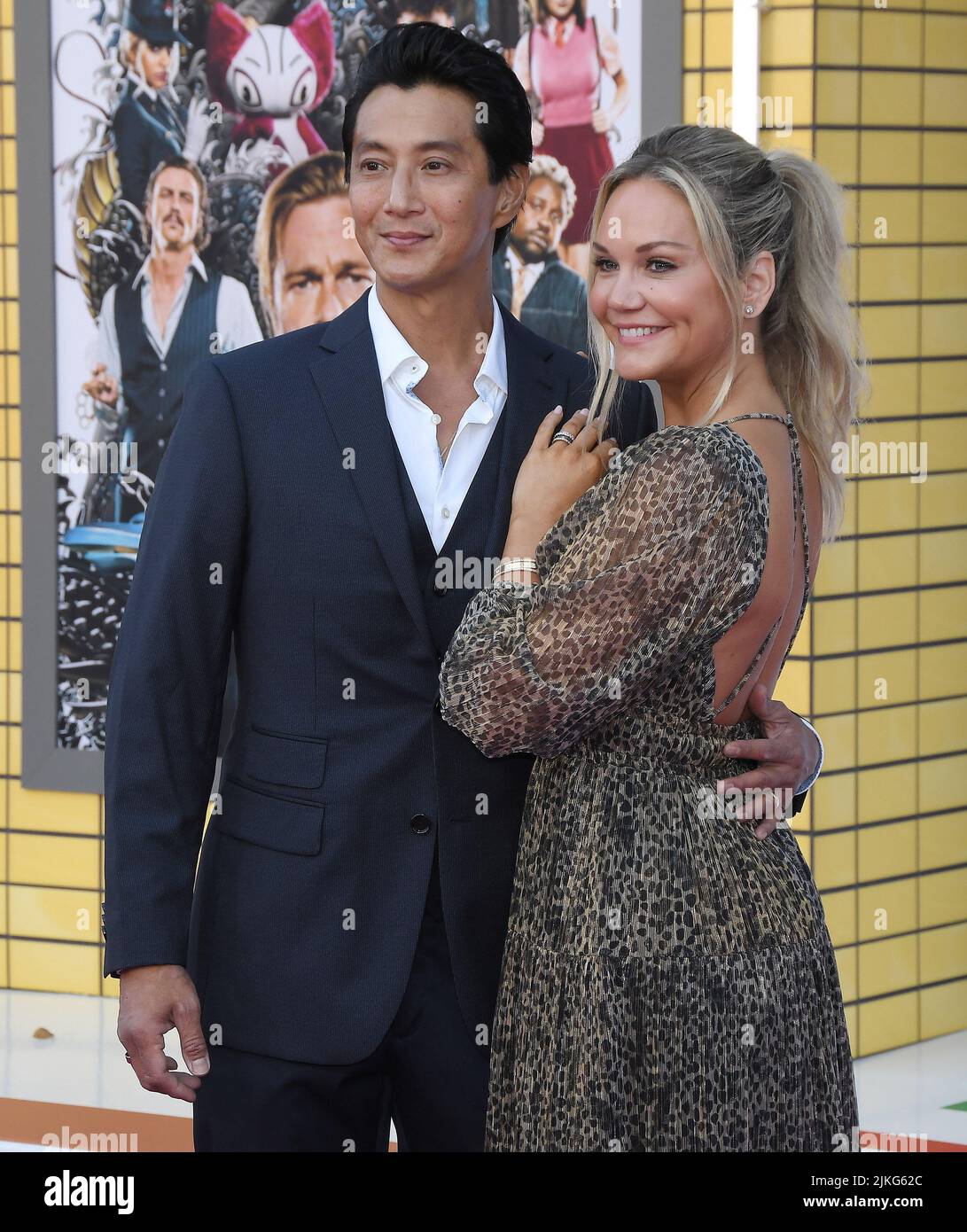 Los Angeles, USA. 01st Aug, 2022. (L-R) Will Yun Lee and Jennifer ...
