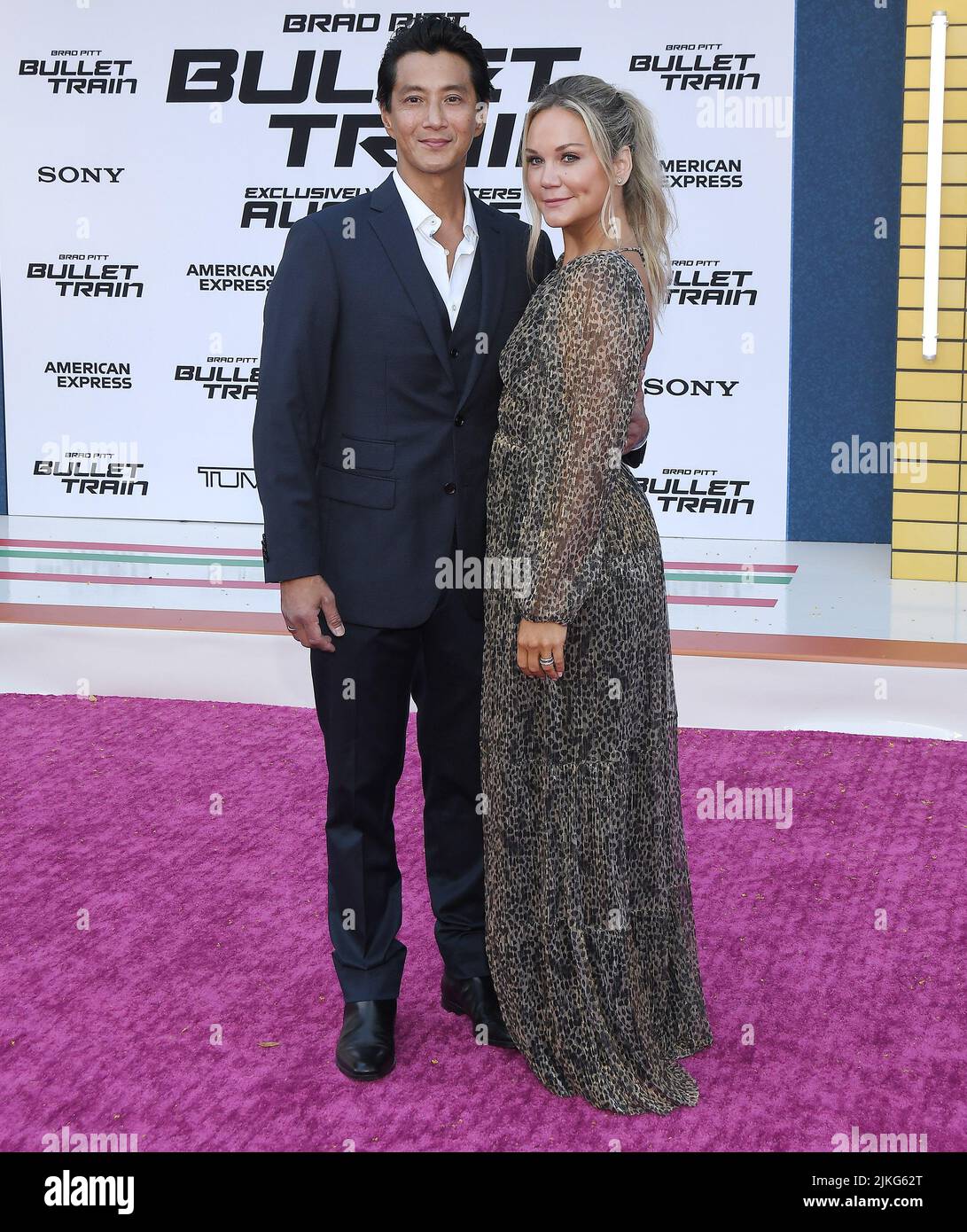 Los Angeles, USA. 01st Aug, 2022. (L-R) Will Yun Lee and Jennifer ...