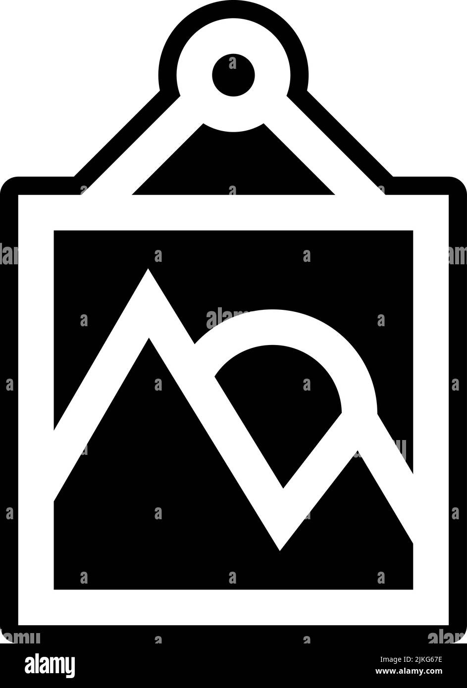 image icon black vector illustration Stock Vector Image & Art - Alamy