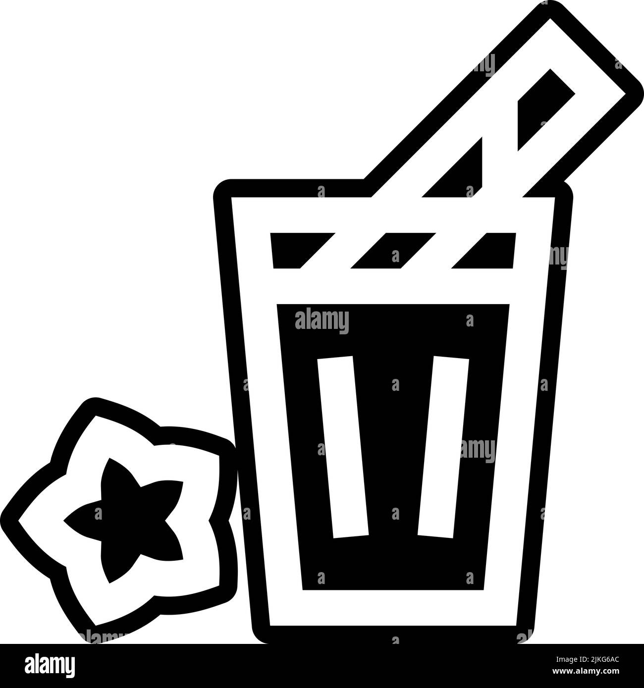 chai tea icon black vector illustration Stock Vector Image & Art - Alamy