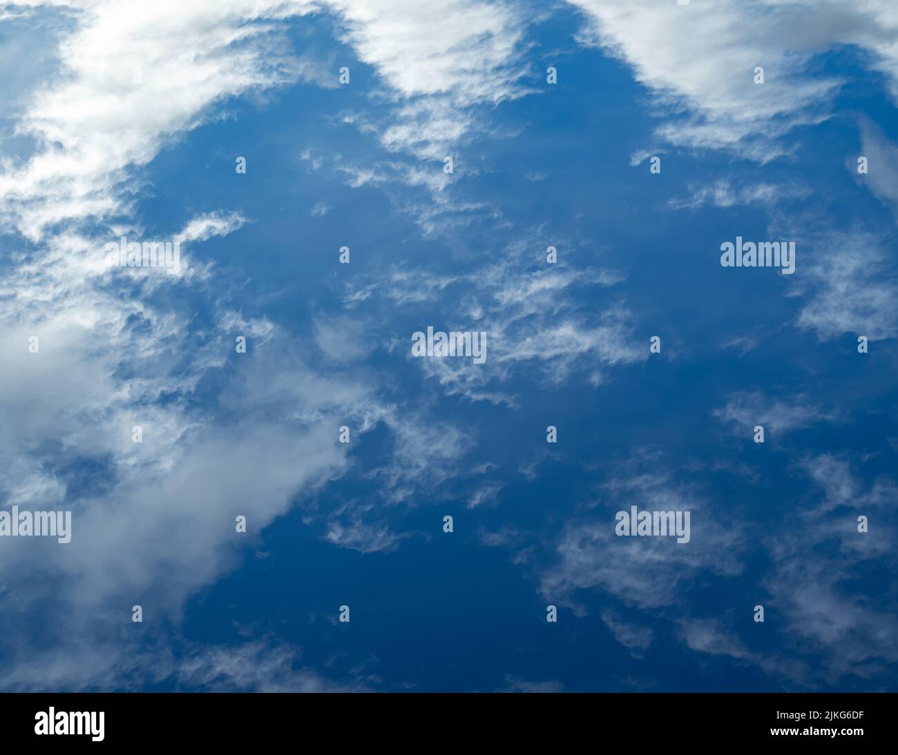 Beautiful nature background. Blue sky with white clouds. Sunny day ...