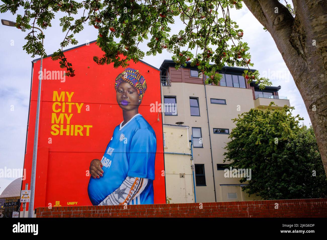 Cardiffs mona lisa hi-res stock photography and images - Alamy