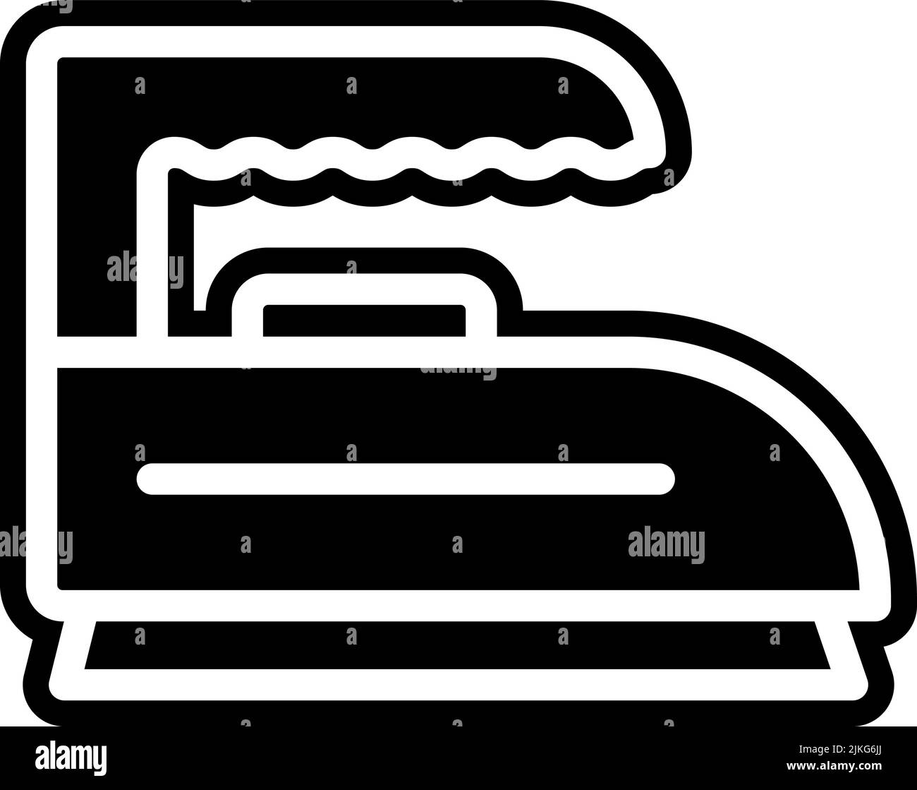 ironing icon black vector illustration Stock Vector Image & Art - Alamy