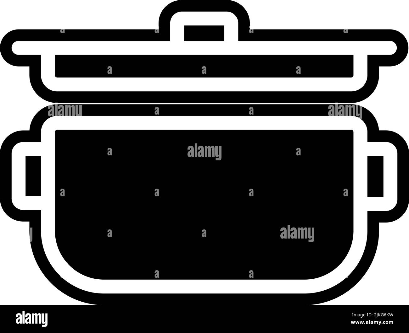 pan icon black vector illustration Stock Vector Image & Art - Alamy