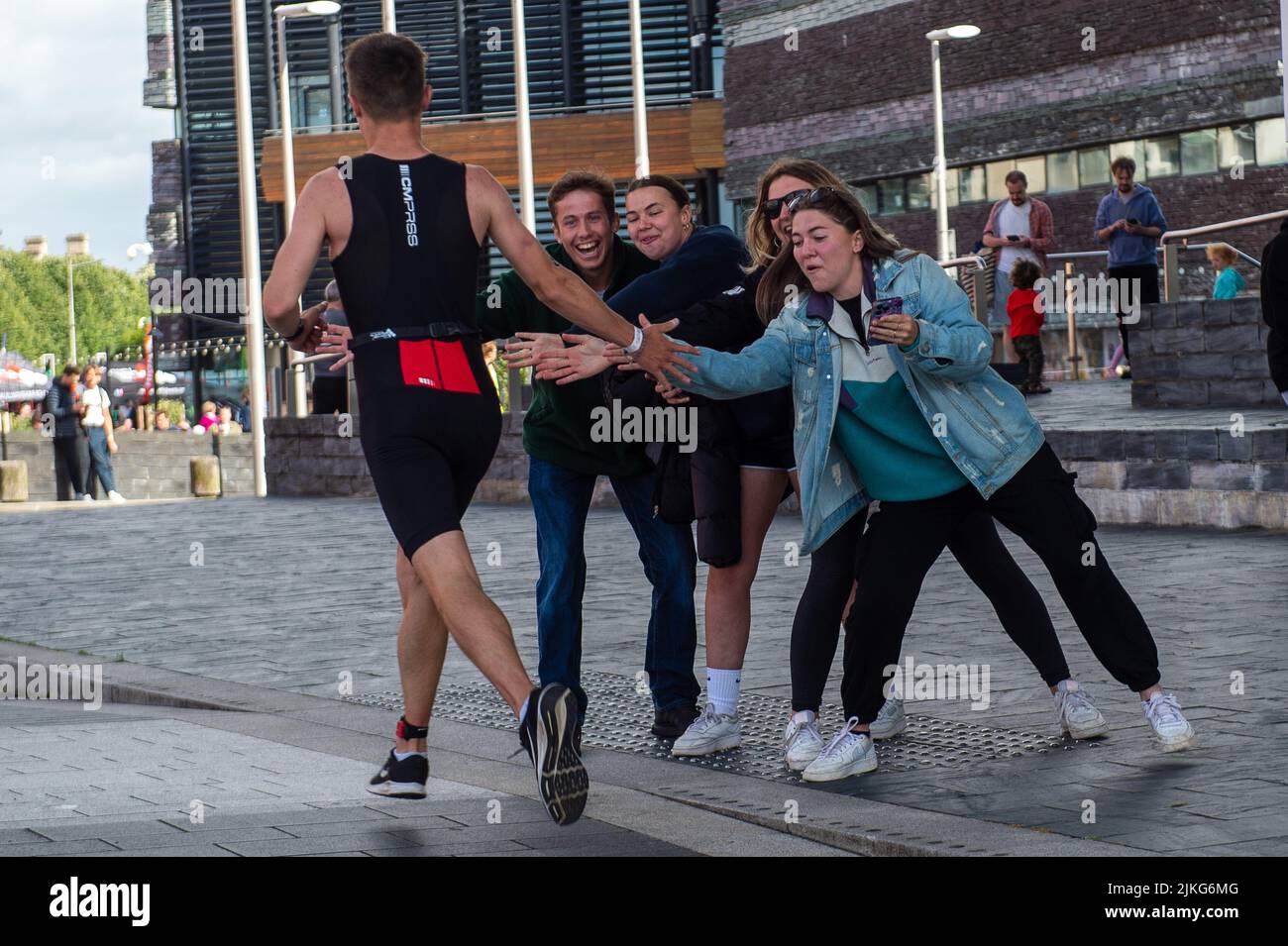 Cardiff triathlon hi-res stock photography and images - Alamy